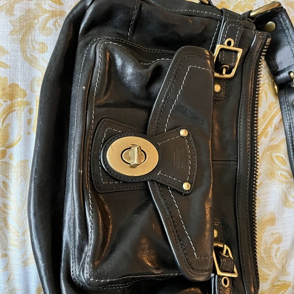 Coach | Bags | Coach Legacy 65th Anniversary Black Leather Shoulder Bag ...